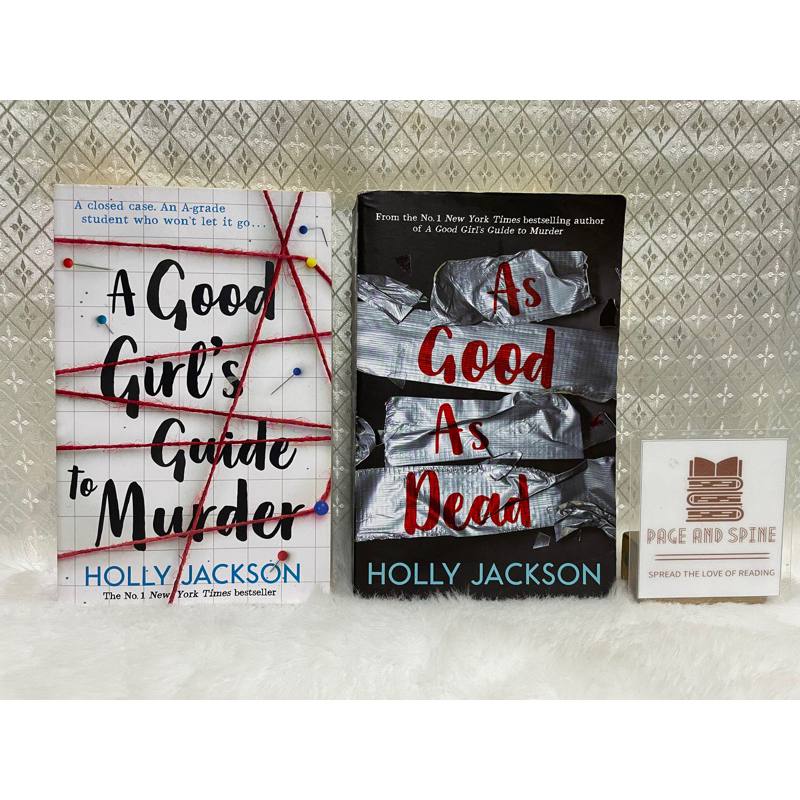 Preloved HOLLY JACKSON | A Good Girl’s Guide to Murder | As Good As Dead | YA Mystery Thriller ...