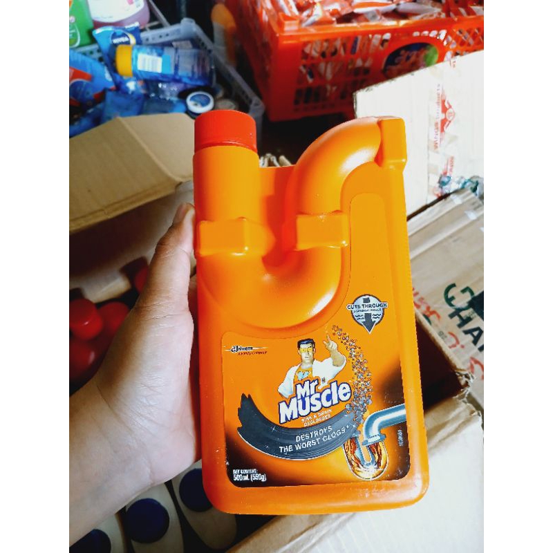 Mr muscle clogs destroy the worst clogs 500ml | Shopee Philippines