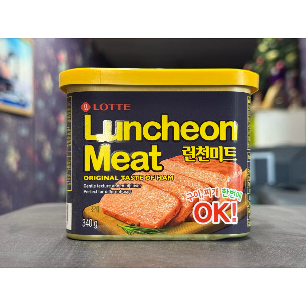 Lotte Ok Korean Luncheon Meat 340g x 24pcs (1BOX) | Shopee Philippines