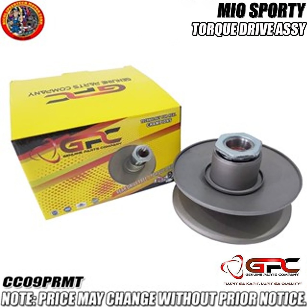 MIO SPORTY TORQUE DRIVE ASSY "GPC" (CC09PRMT) | Shopee Philippines