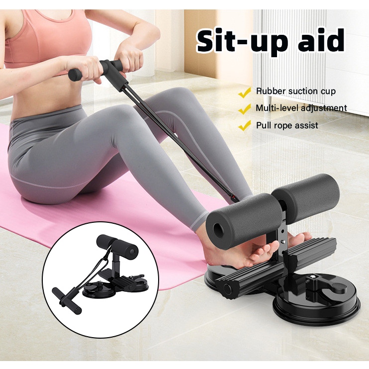 Portable Adjustable Sit Floor Stand for Abs Exercise Sit and Lie Core ...