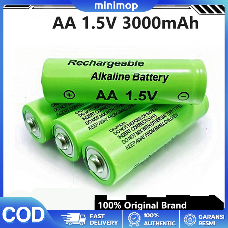 AAA AA rechargeable battery 1.5V 3800mah AAA 3000mAh alkaline battery ...