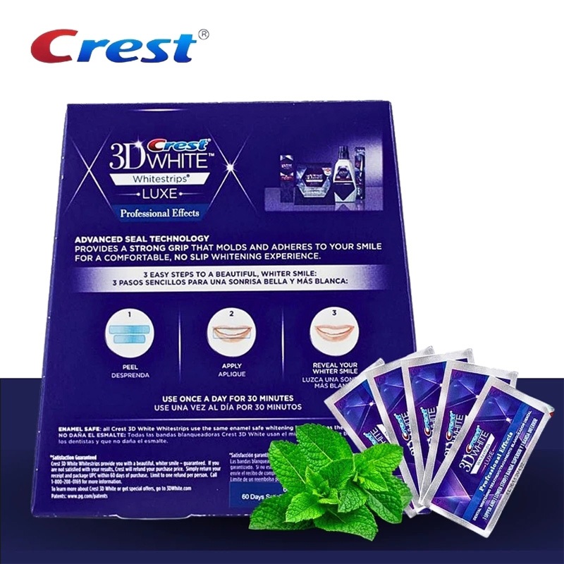 Crest 3D White Strips with No-Slip Grip Technology | Shopee Philippines