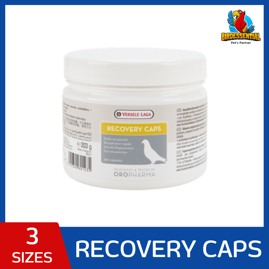 Versele Laga Recovery Caps capsule for quick recover of pets birds ...