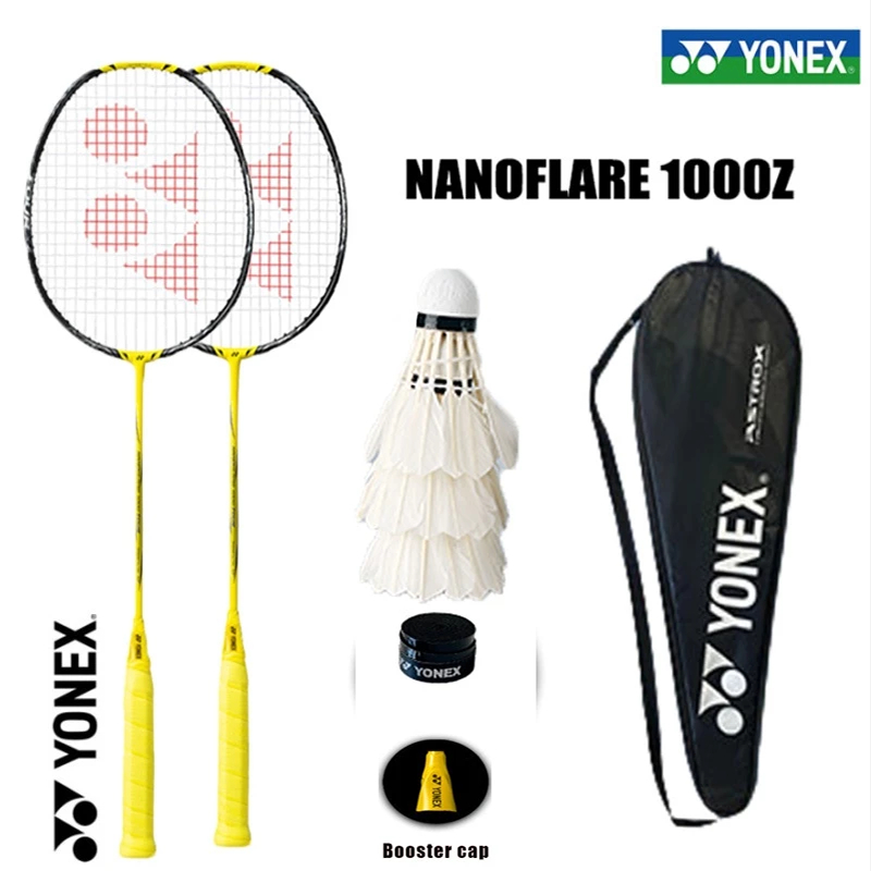 YONEX NANOFLARE 1000Z Badminton Racket Full Carbon 4u Ultra Light ...