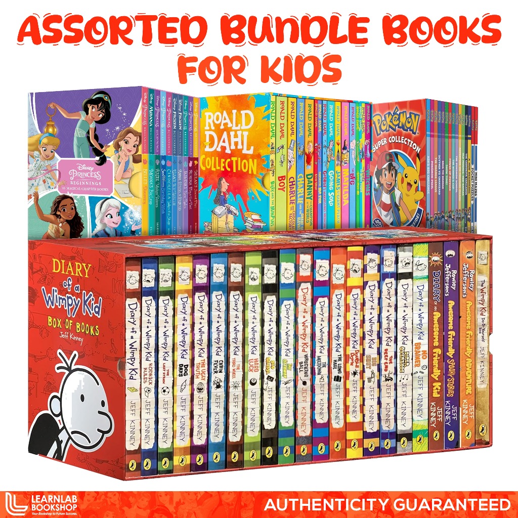 BUNDLE BOOKS FOR KIDS | Assorted SET or BUNDLE for CHILDREN PAPERBACK ...