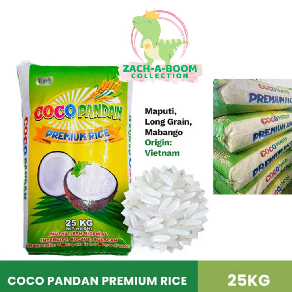 COCO Pandan Premium Rice Bigas 25KG Sack | Shopee Philippines