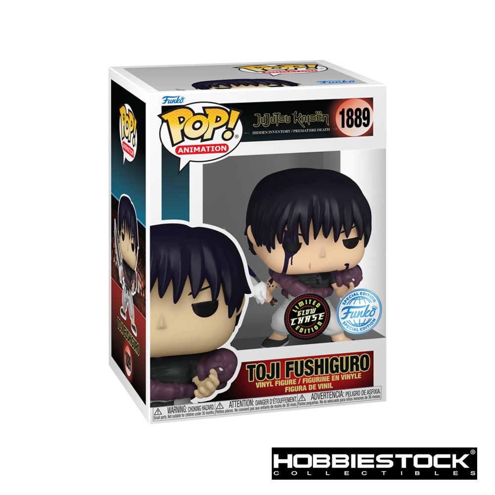 Funko Pop! Animation: Jujutsu Kaisen - Toji Fushiguro Exclusive (Glow ...