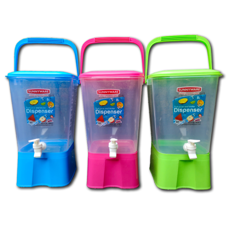 8 Liters Water Gallon Dispenser with Handle Faucet Sunnyware; Quality ...