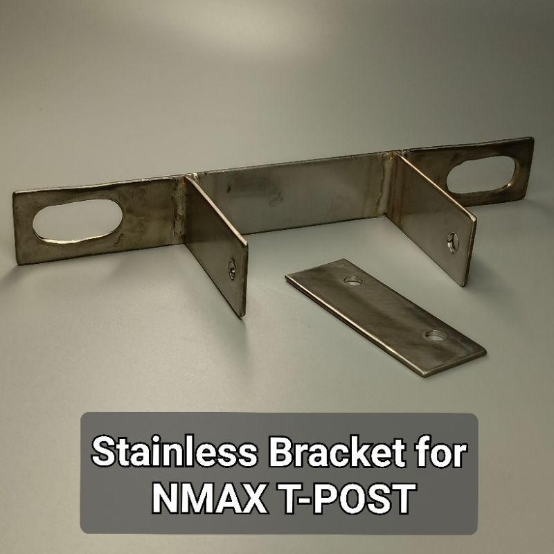 NMAX T-POST STAINLESS MDL BRACKET | Shopee Philippines