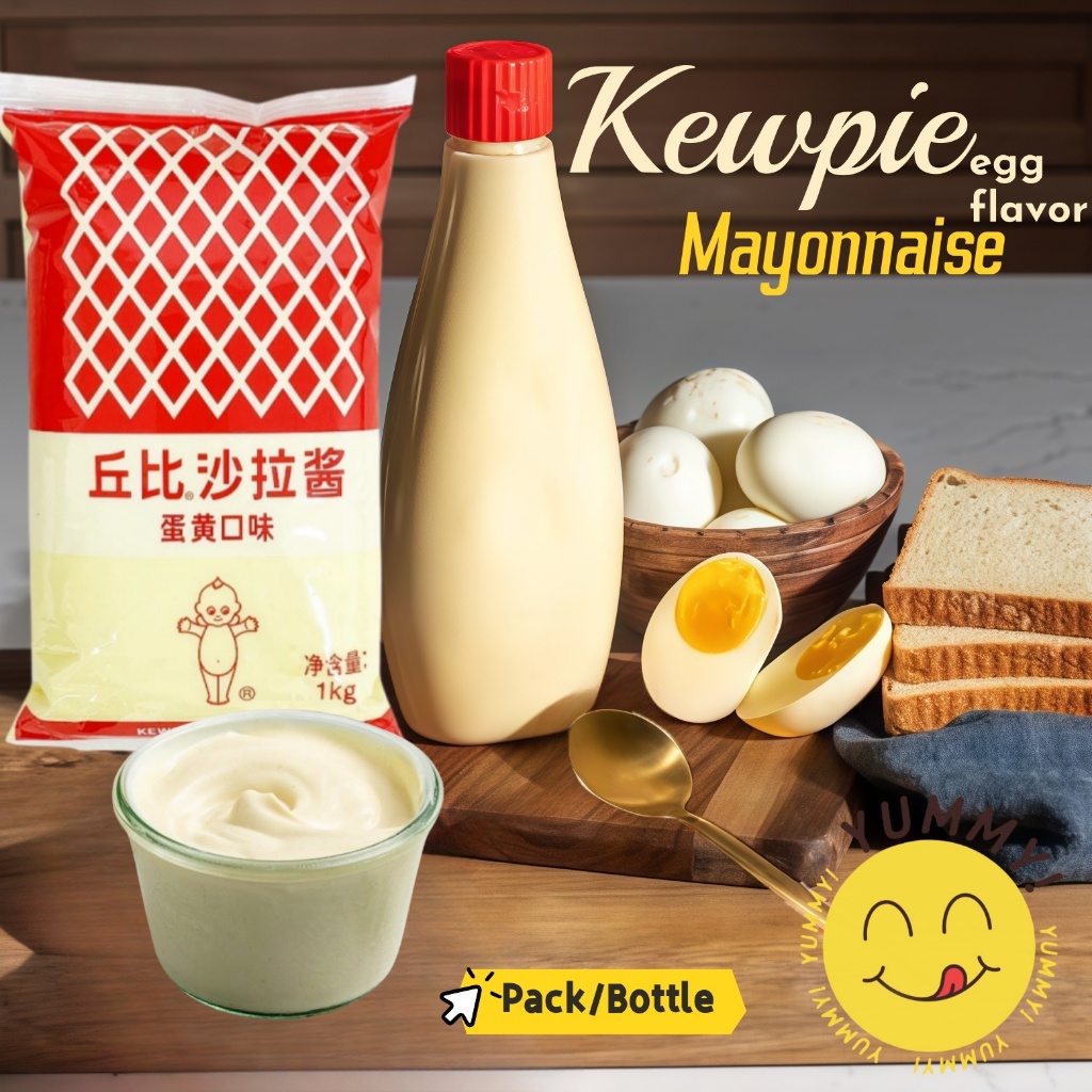 Kewpie Mayonnaise Bottle / Pack Kewpie Pouch Taiwan/ Japanese Mayo- 1KG ...