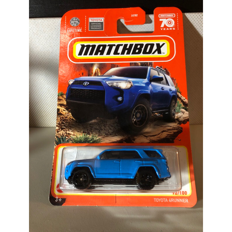 Matchbox Toyota 4Runner Blue JOH | Shopee Philippines
