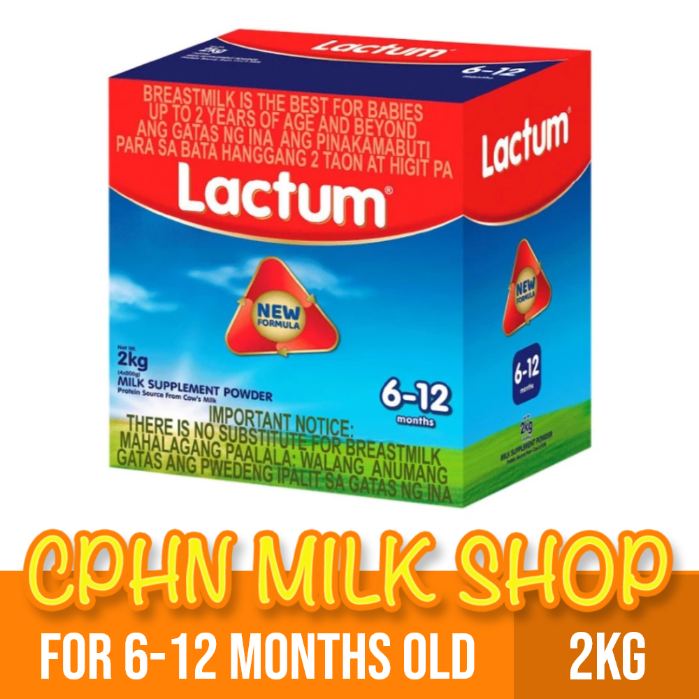 Lactum for 6-12 Months Old 2kg Infant Formula | Shopee Philippines