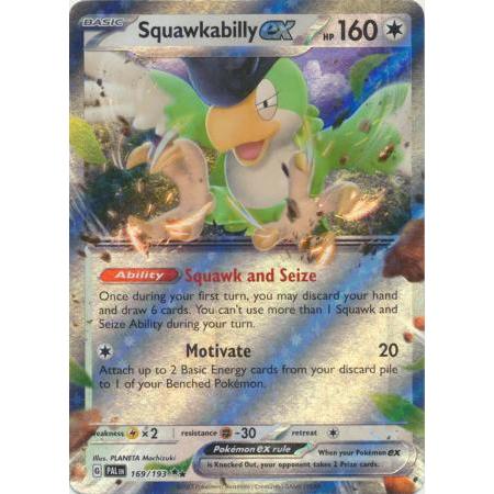 Squawkabilly ex - 169/193 - Ultra Rare | Scarlet & Violet: Paldea ...