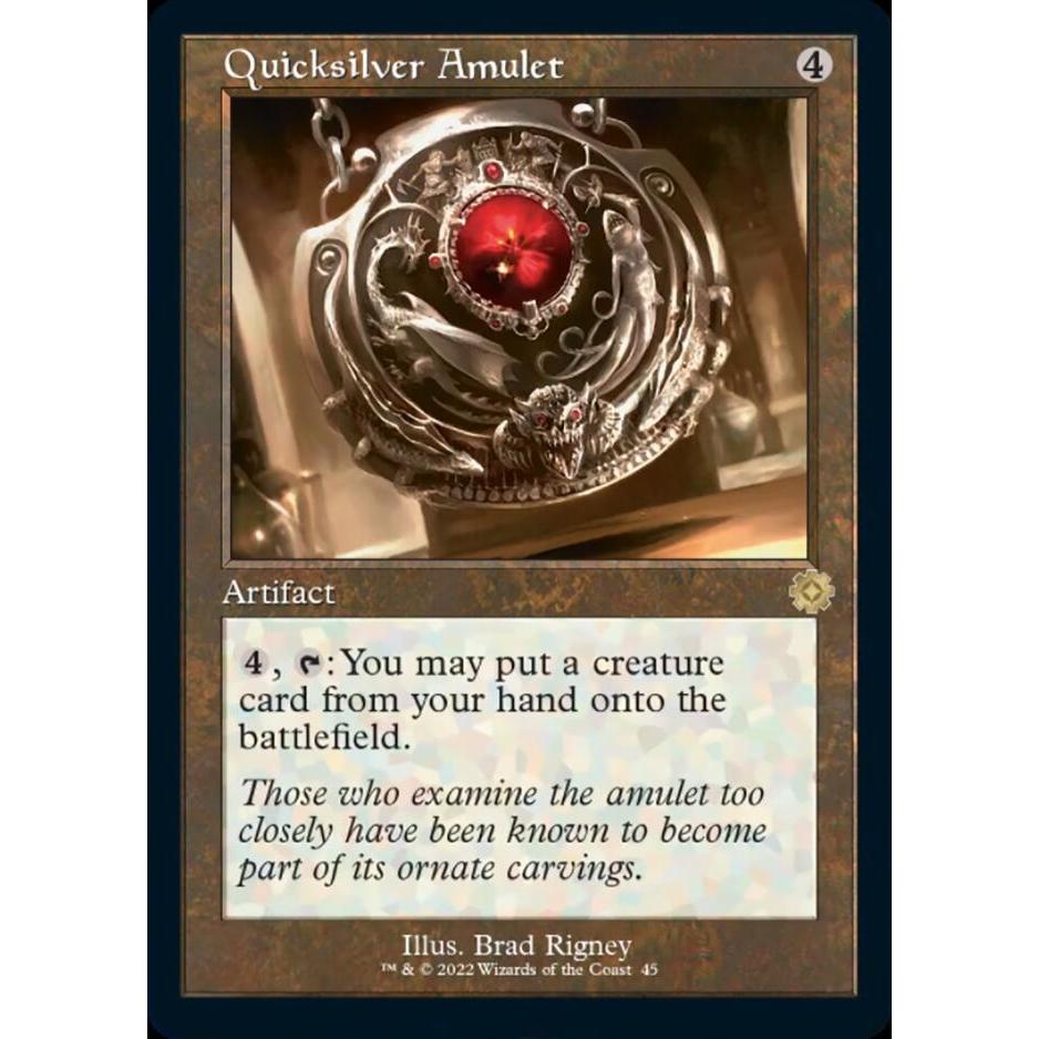 Quicksilver Amulet - The Brothers' War: Retro Frame Artifacts (BRR ...