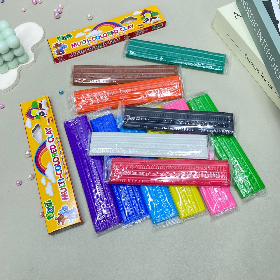 JOY 12color modeling clay #CL-013 Children's handicraft Clay 12pcs per ...