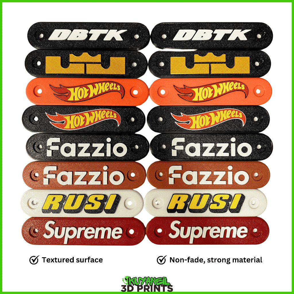 2 PCS Yamaha Fazzio Side Panel Garnish 3D Printed Pre-made Custom ...