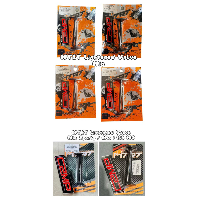 MTRT Lightened Valve Mio Sporty and Mio i 125 M3 | Shopee Philippines