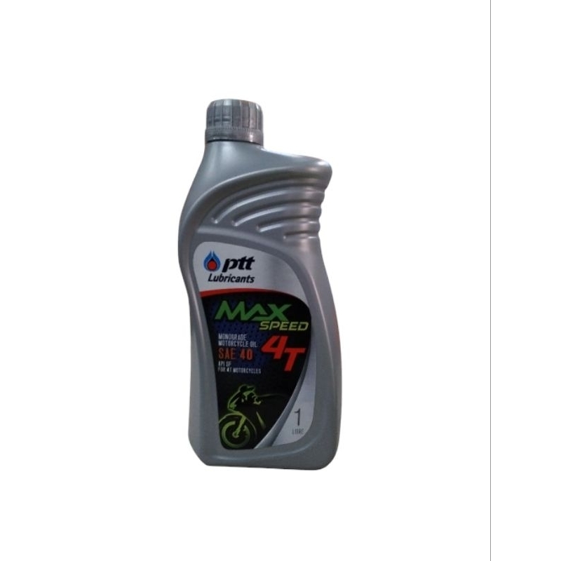 PTT Max Speed Monograde Motorcycle Oil SAE 40 4T 1L | Shopee Philippines