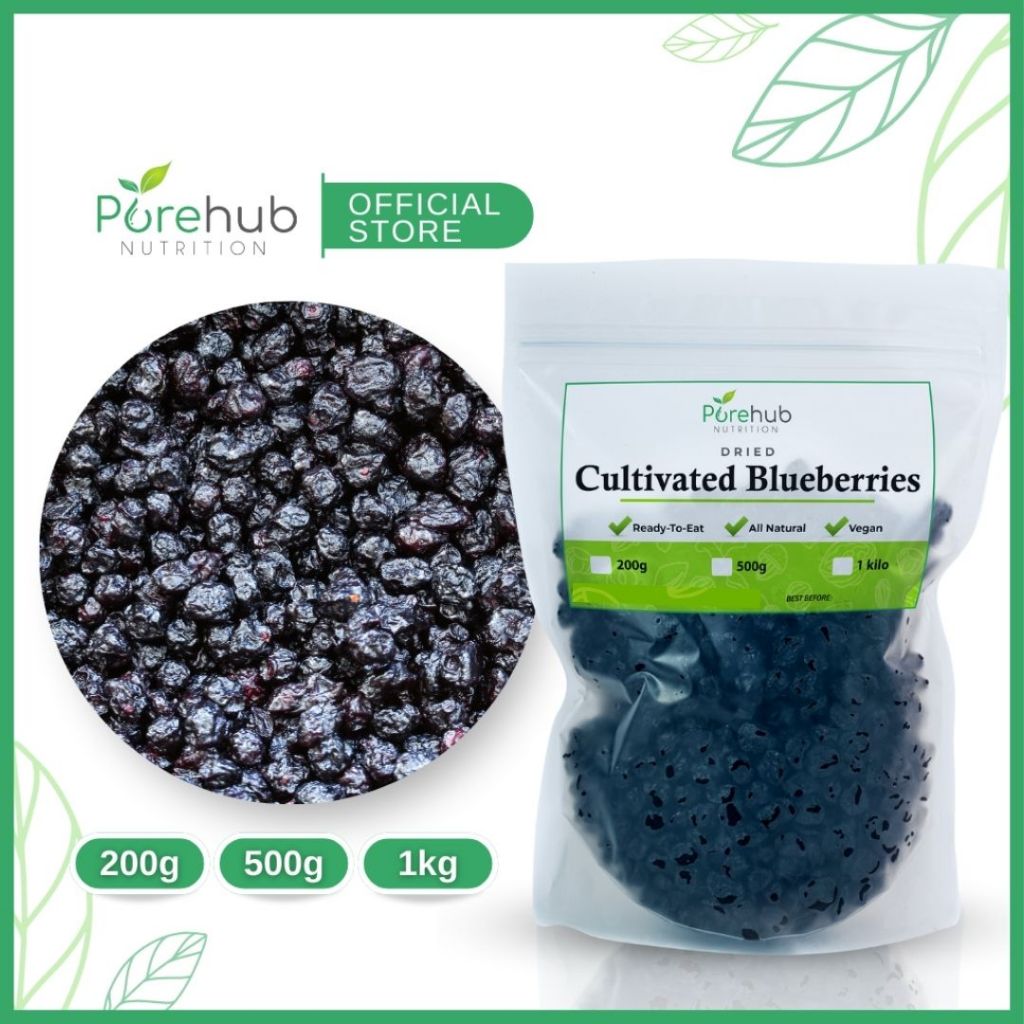 Purehub® Dried Cultivated Blueberries | Shopee Philippines