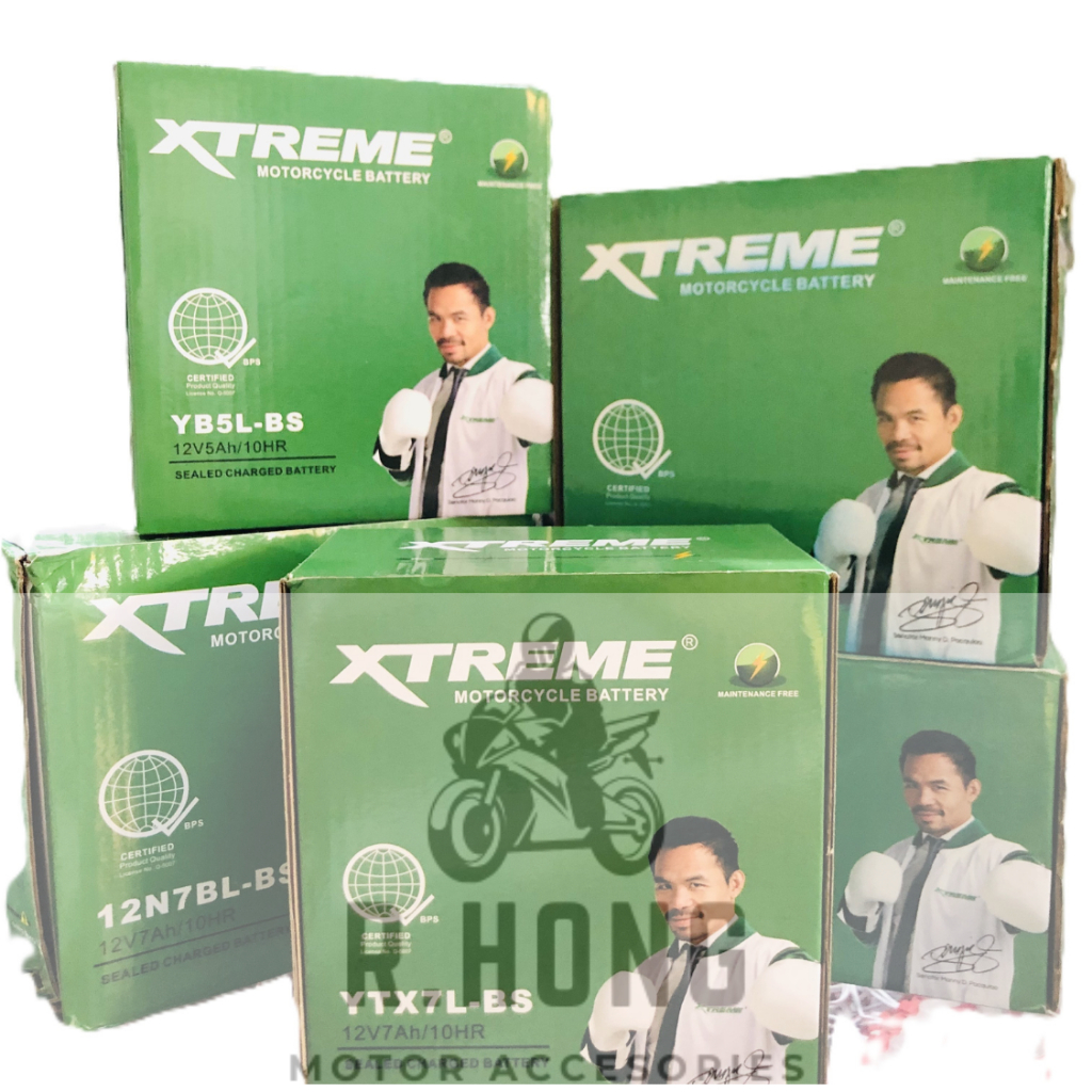 XTREME MOTORCYCLE BATTERY . | Shopee Philippines