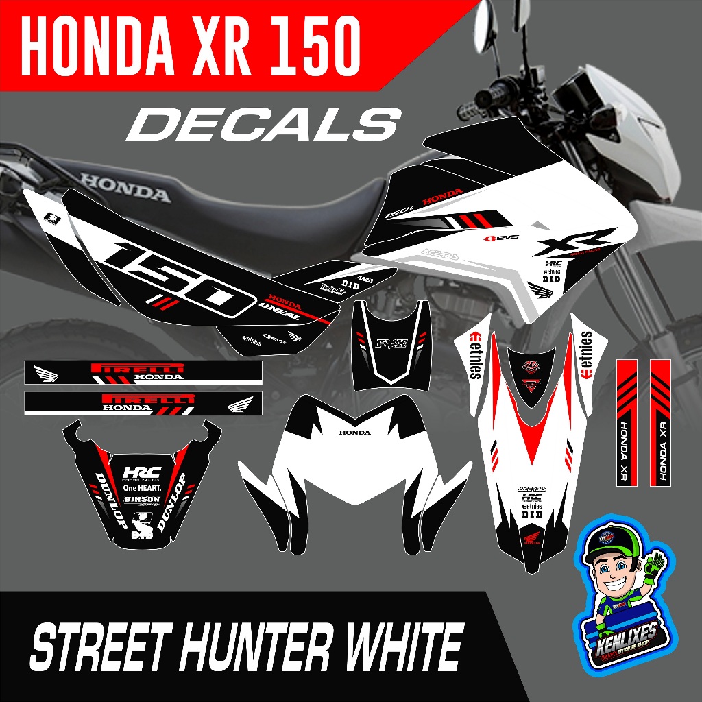 Honda XR 150L Full Decal Sticker (Batch 2) | Shopee Philippines