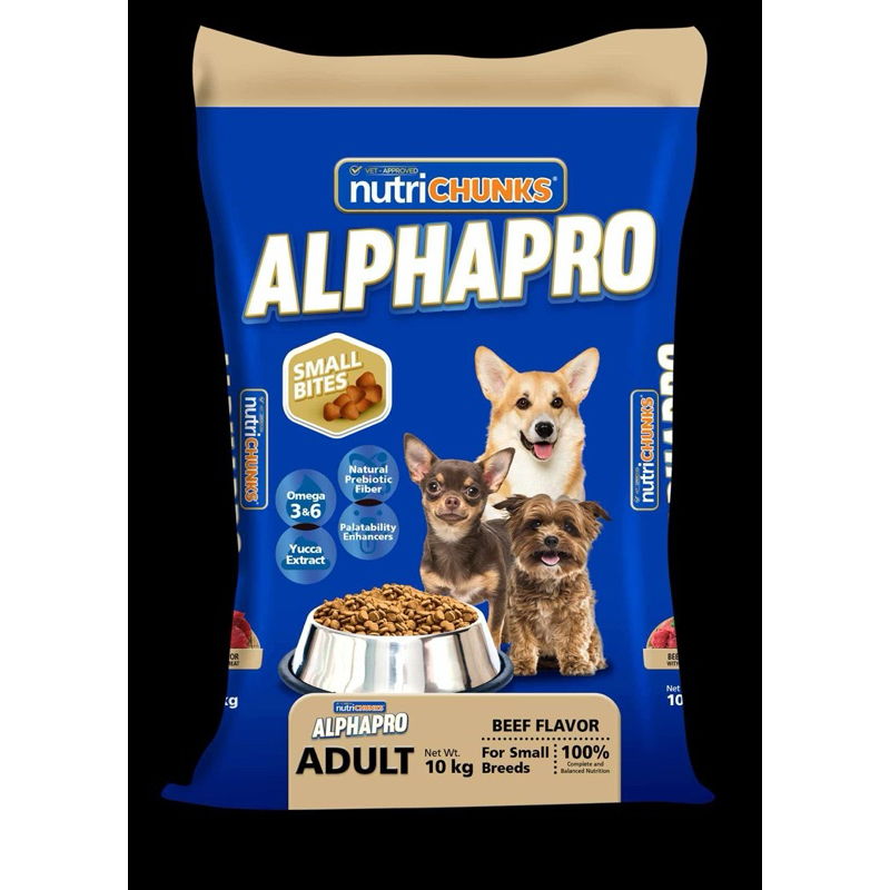 ALPHAPRO SMALL BITES DOG FOOD | Shopee Philippines