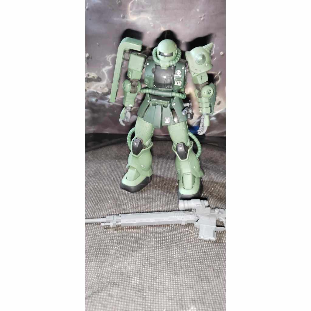 Gundam HG Zaku Green 1/144 Parts Out | Shopee Philippines