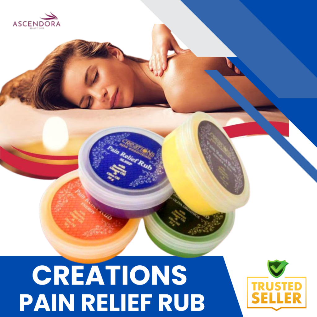 Original Creations Spa Essentials Pain Relief Rub Soothing Massage ...