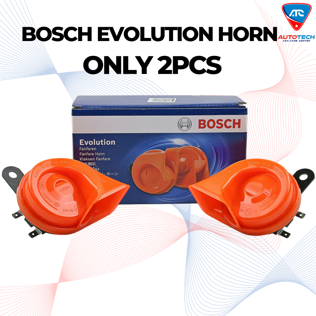 BOSCH EVOLUTION HORN WITH RELAY AND SOCKET | Shopee Philippines