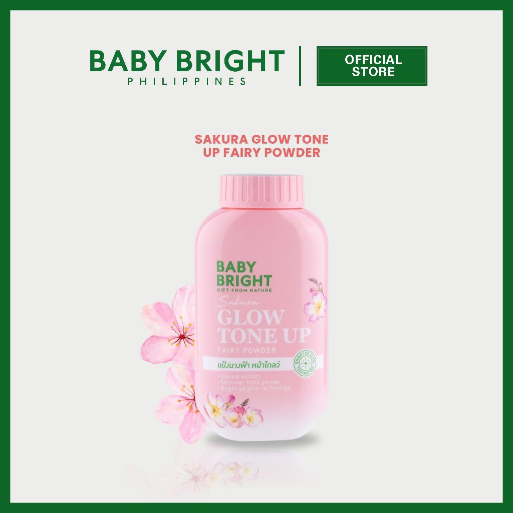 Sakura Glow Tone Up Fairy Powder | BABY BRIGHT | Shopee Philippines