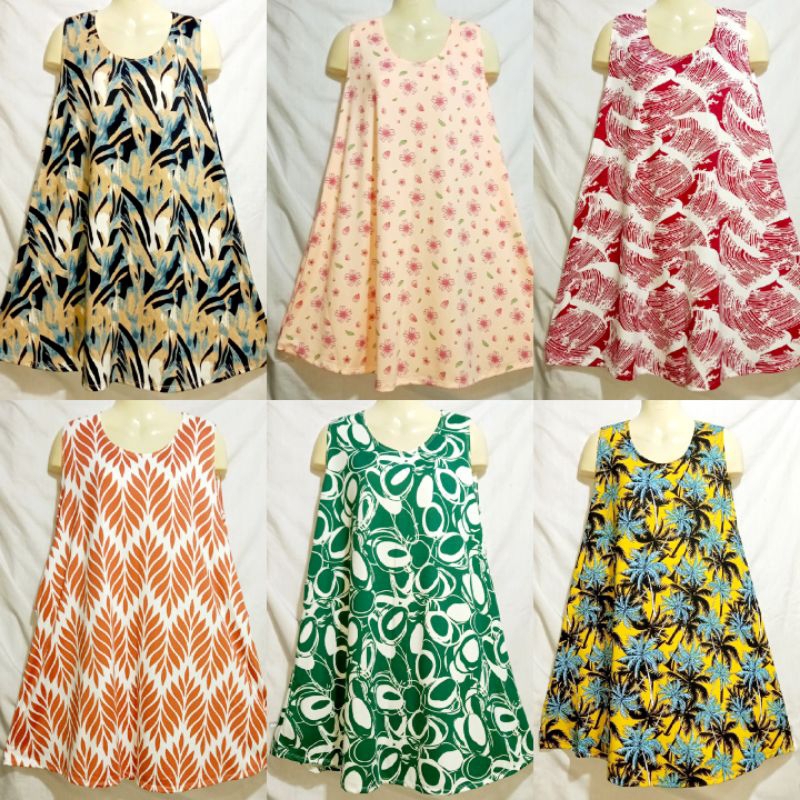 Preggy Look Kamiseta Daster - Sleeveless Duster Top or Mini Dress ...