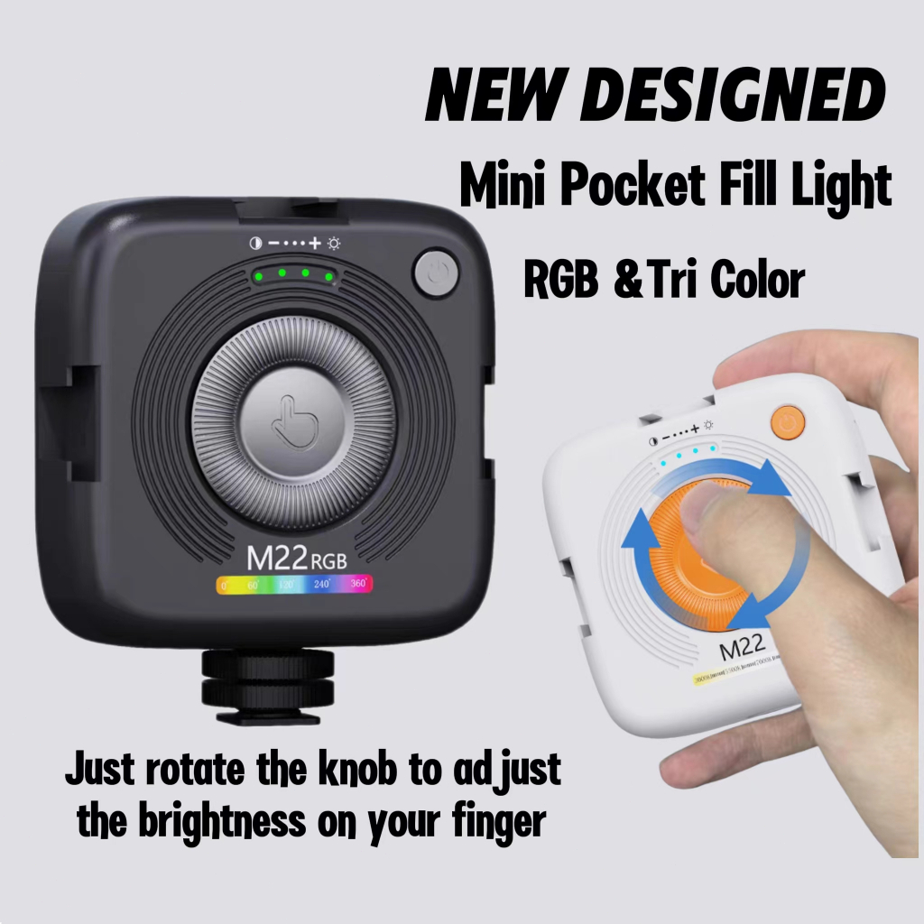 Portable Mini Phone Camera Fill Light for Video Logging Live Stream ...