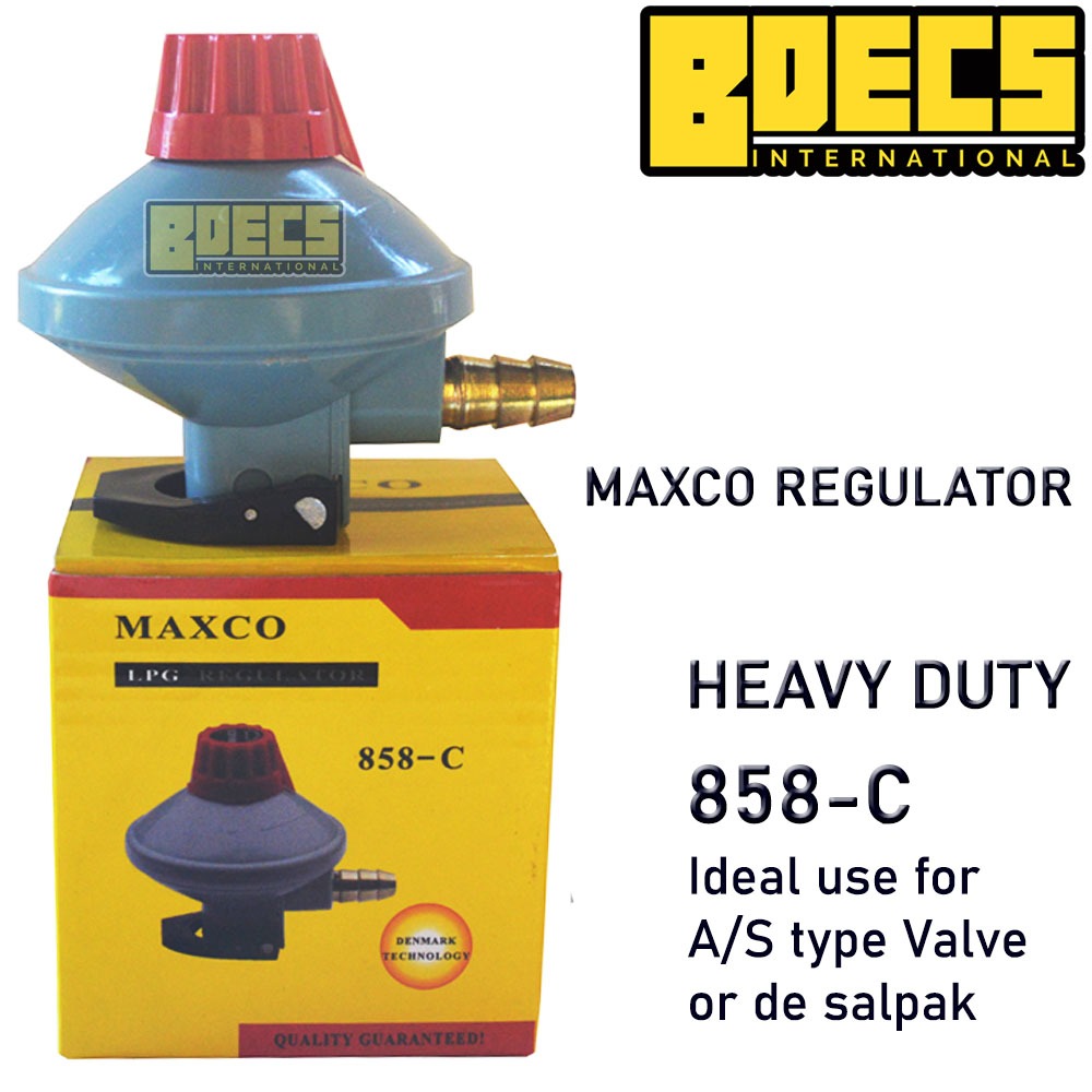 Maxco LPG Regulator 858C Snap On or De Salpak Heavy Duty Original I ...