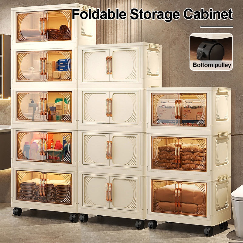 Foldable Storage Cabinet for Kitchen Durabox Bedroom Drawer Cabinet ...