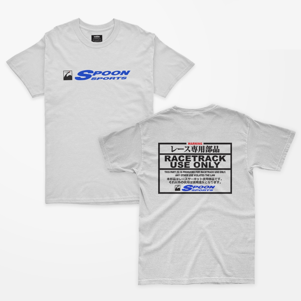 Spoon Sports RACETRACK USE ONLY T-shirt Smiths Clothing | Shopee ...