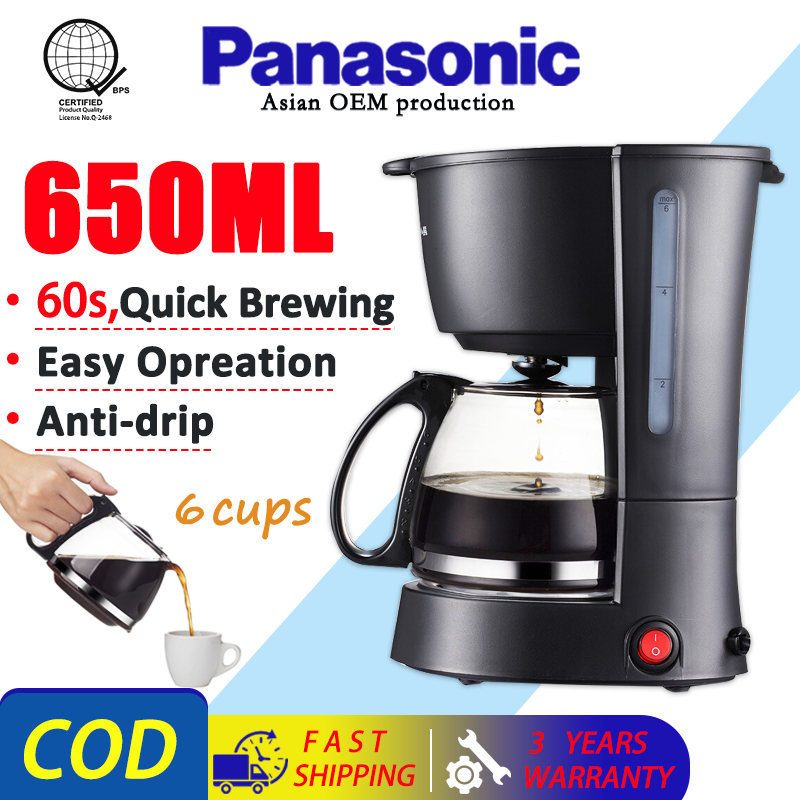 Coffee Maker Electric Coffee Machine Complete Set 650MLPortable ...