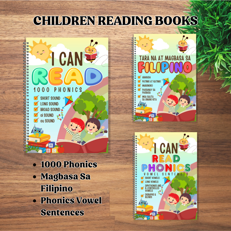 JM Creatink Magbasa Sa Filipino / 1000 Phonics / Vowel Sentences ...