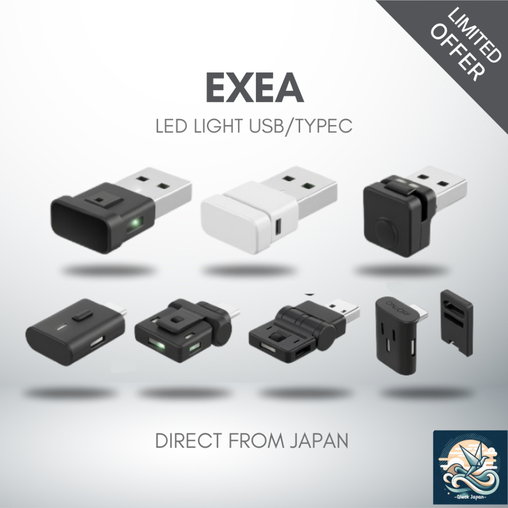 EXEA Car Interior LED Light USB/TypeC 8 colors [Direct from Japan] | Shopee Philippines