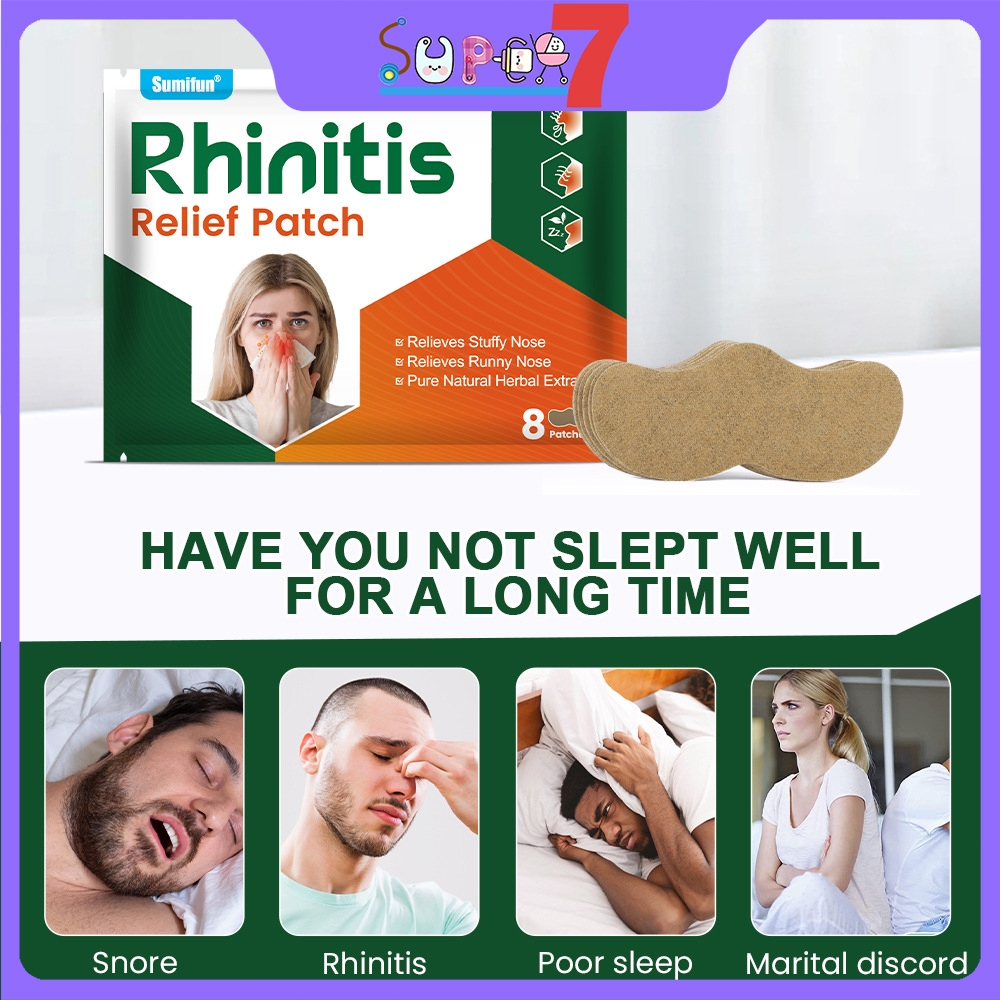 8pcs Allergic Rhinitis Treatment Nasal Spray Chronic Rhinitis Sinusitis ...