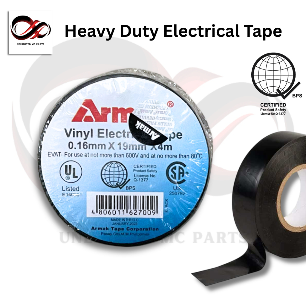 Heavy Duty Electrical Tape | Shopee Philippines