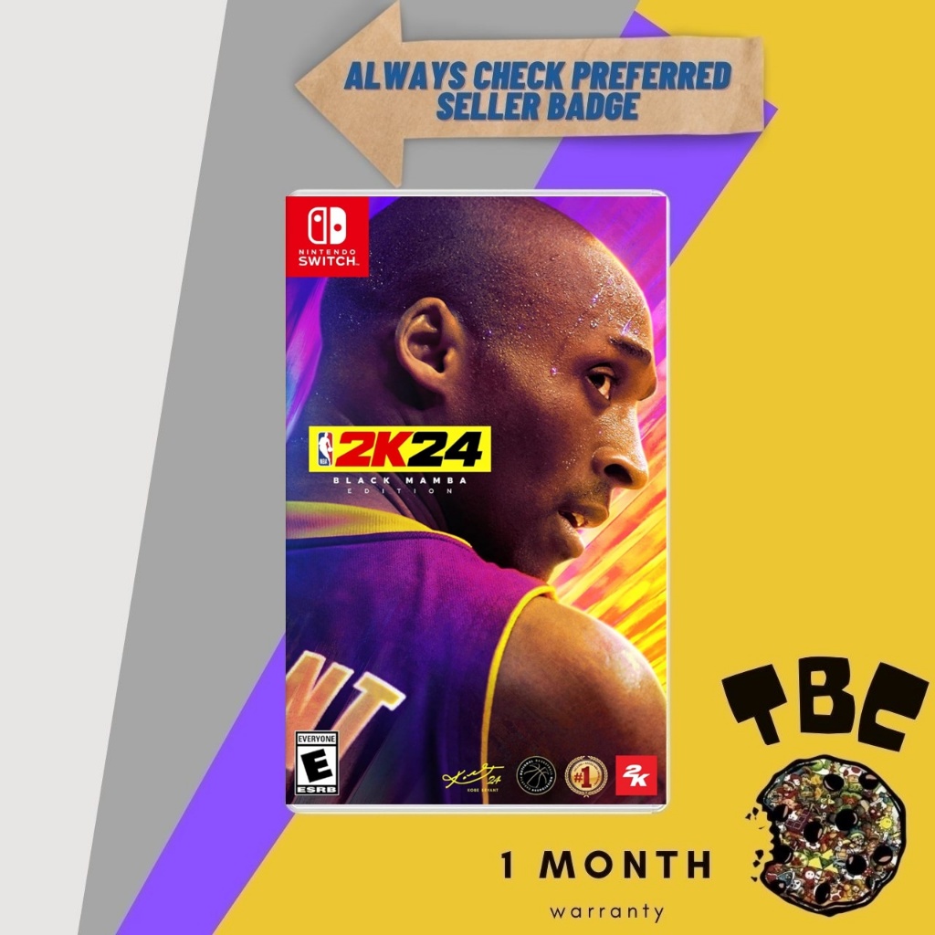 Switch NBA 2K24 Mamba Edition - Nintendo Switch [US] | Shopee Philippines