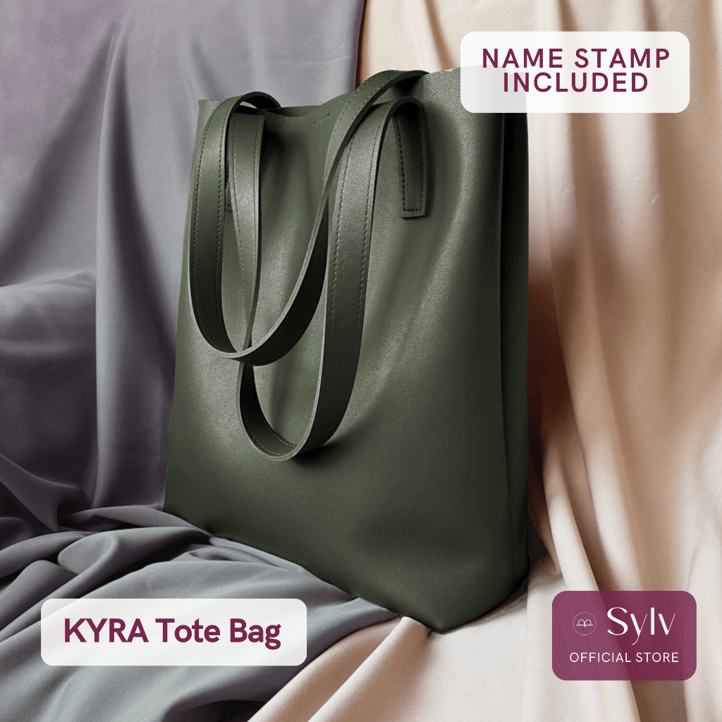 Sylv Personalized KYRA Tote Bag | PU Leather | Gifts & Souvenirs ...