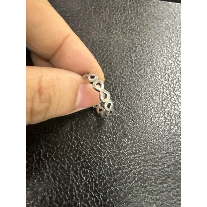 stainless silver ring no fade ring for women’s ring | Shopee Philippines