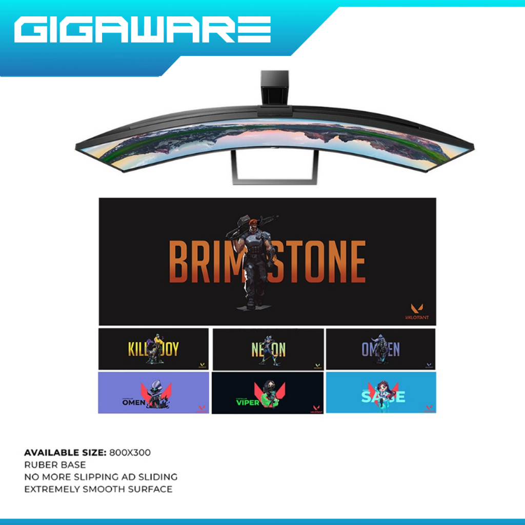 Gigaware Valorant Extended Gaming Mouse Pad | Shopee Philippines