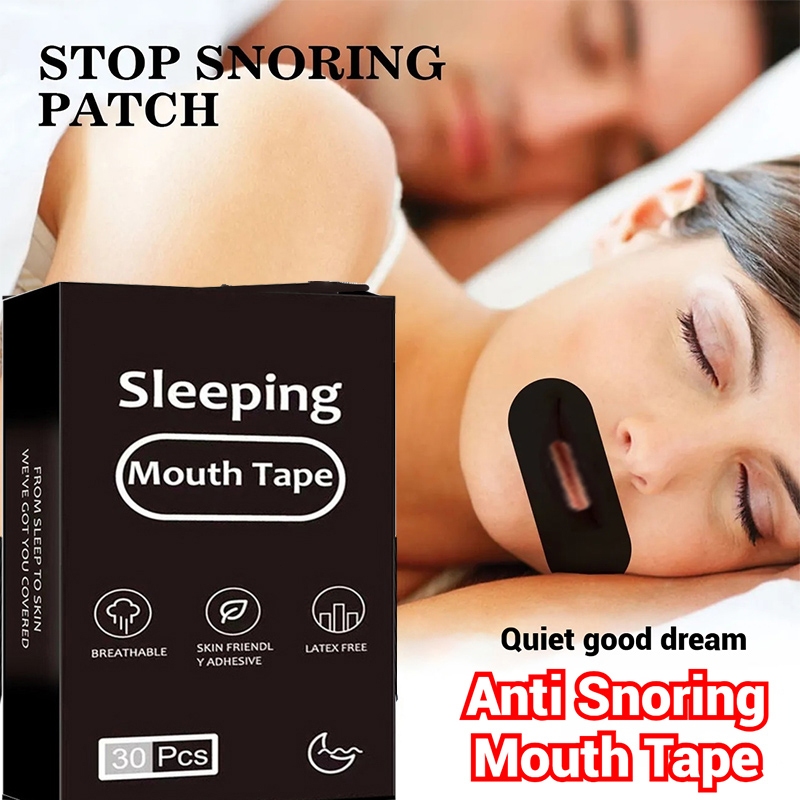 anti snoring tape lip sticker closed mouth sticker adults sleep breathing correction sticker ...