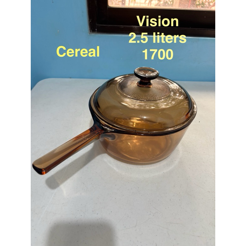 vision cookware 2.5 liters (cereal) | Shopee Philippines