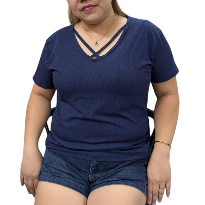 ALEX Knitted Cross (X) Plus Size Full Length Top 32 to 48 Bust Small to ...