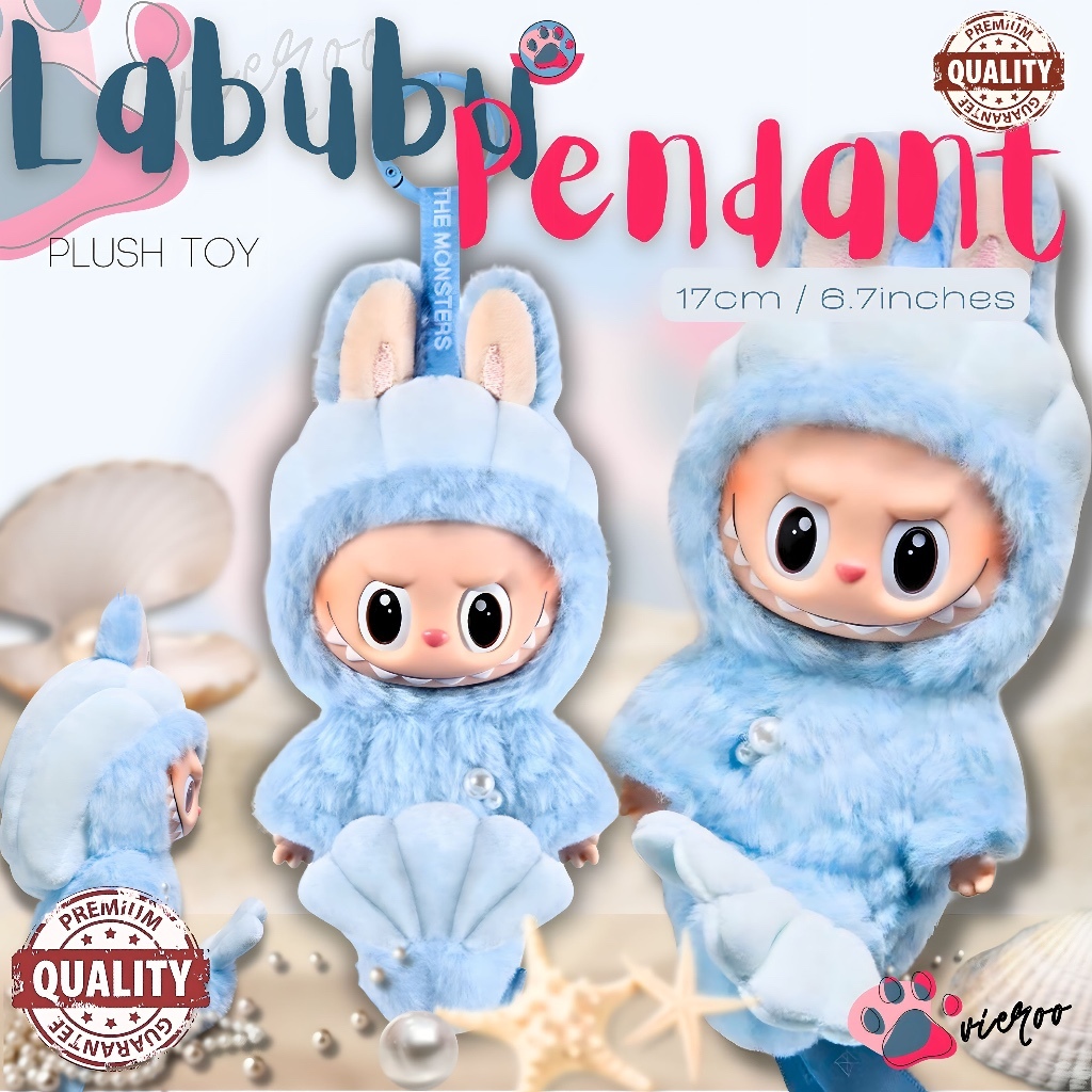 CHIMERA The Monsters Labubu Hide and Seek Mermaid Series High Quality ...
