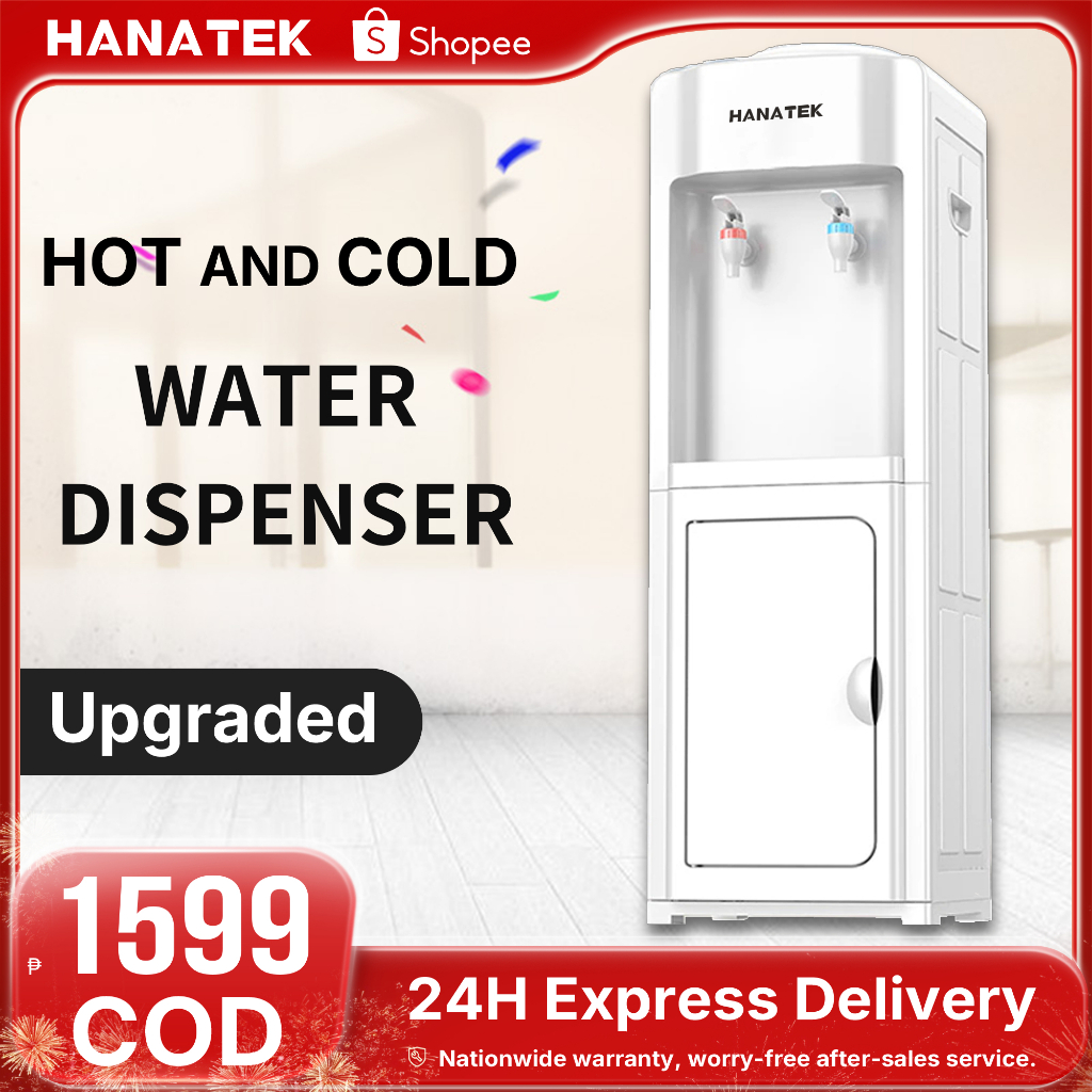 HANATEK Water Dispenser Hot And Cold Water Pump Dispenser Top Load ...